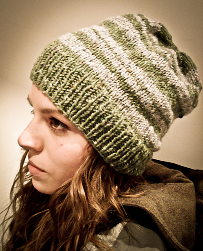 Ravelry: Twilight Eclipse Bella's Slouchy Striped Toque pattern by Amy ...