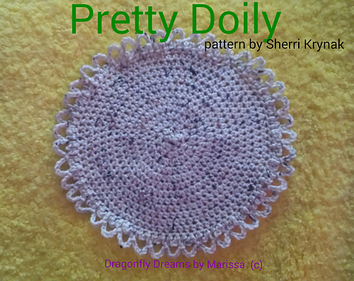 Ravelry: Pretty Doily pattern by Yarn-Nook