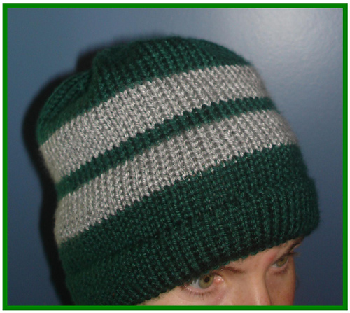Ravelry: Basic Striped Knit Hat pattern by Nancy Fry