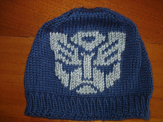 Ravelry: adnilamyrf's Transformer knit beanie