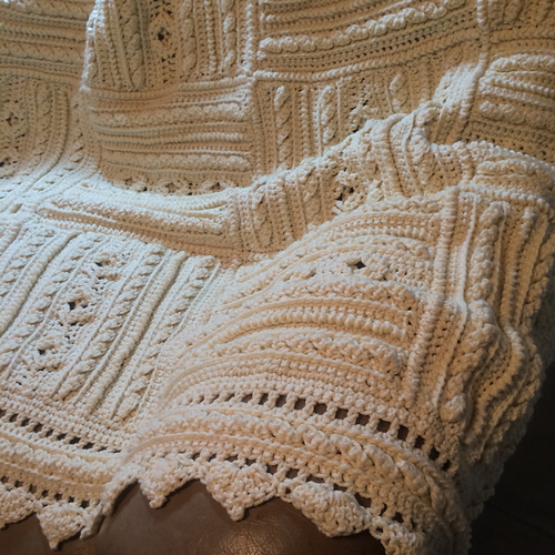 Ravelry: Divine Textured Throw & Pillows pattern by Bonnie Barker