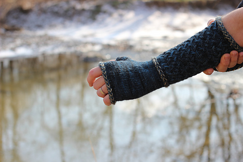 Ravelry: Battle Gauntlets pattern by Adrienne Lawrence
