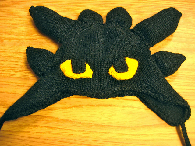 Ravelry: adriene's Toothless the Dragon Hat