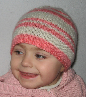 Ravelry: COHATA's Simple white-roze hat