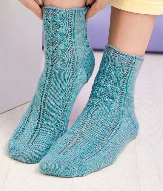 Ravelry: Beaded Socks pattern by Jane Burns