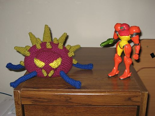 Ravelry: Zoomer from Metroid pattern by Anne Gee White
