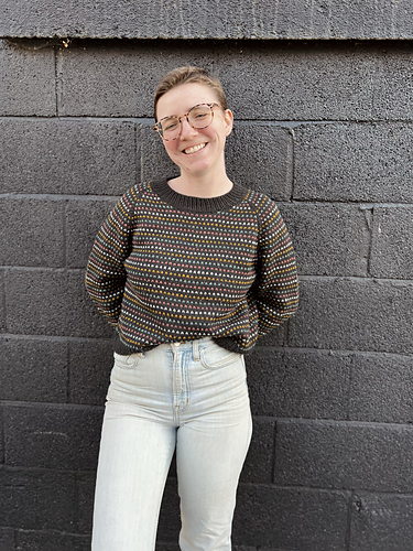 Ravelry: Funfetti Raglan pattern by Andrea Gaughan
