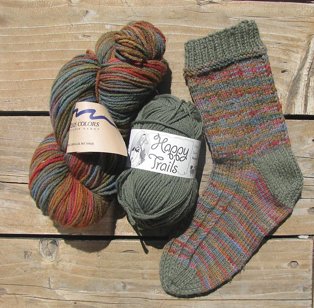 Ravelry: Crock-pot Koolaid Sock pattern by Anne Carroll Gilmour