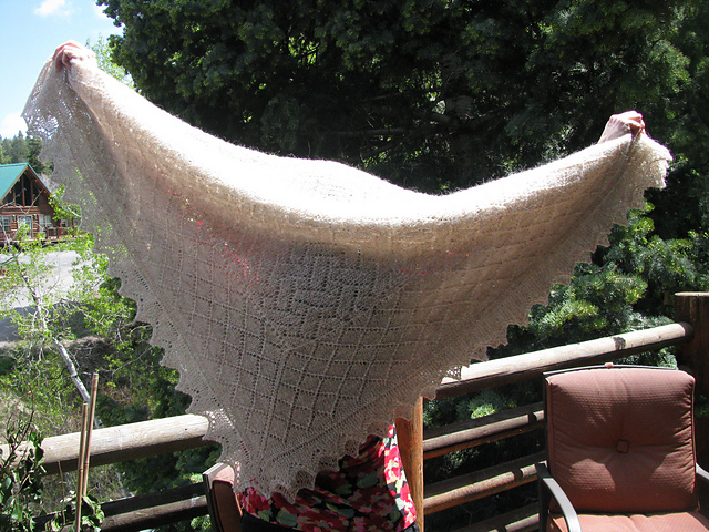 Ravelry: agilmour's Harriet Smith Hap Shawl