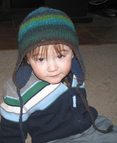 Ravelry: Very Basic Bulky Ear-flap Hat pattern by Anne Carroll Gilmour