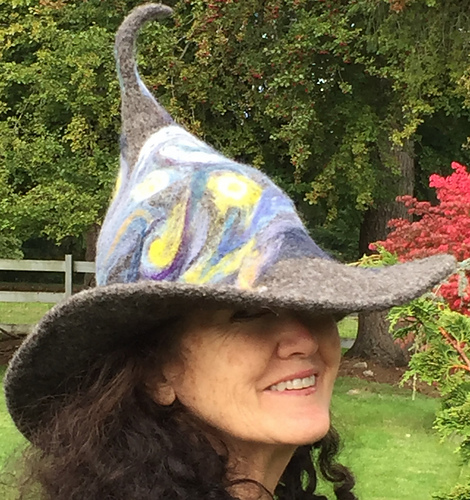 Ravelry: Enchanting & Magical Witch Hat pattern by Anne Carroll Gilmour