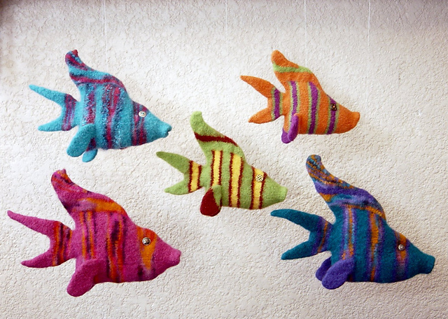Ravelry: Fanciful Felted Fish pattern by Linda Taylor