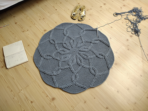 Ravelry: Grey Celtic Carpet pattern by Magic Carpet Studio