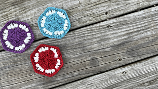 Ravelry: Machine Knit Granny Squares pattern by Anna Haferman