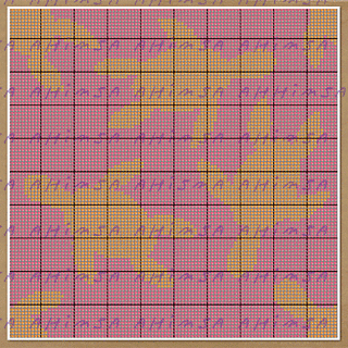 Ravelry: large tiled turtle chart pattern by Jenna Greer