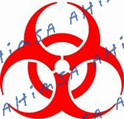 Ravelry: biohazard symbol charts - sm, med, large pattern by Jenna Greer
