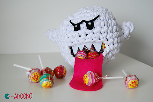 Ravelry: T-shirt yarn Boo (Mario) pattern by Ahooka Migurumi