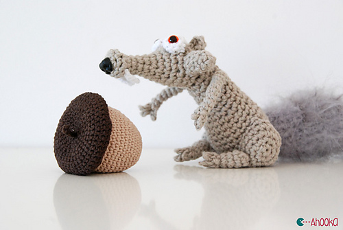 Ravelry: Scrat's acorn pattern by Ahooka Migurumi