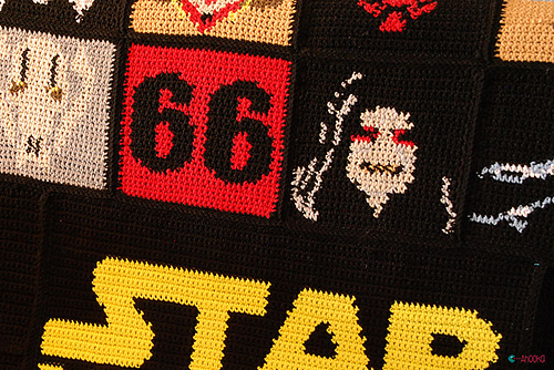 Ravelry: Star Wars blanket pattern by Ahooka Migurumi