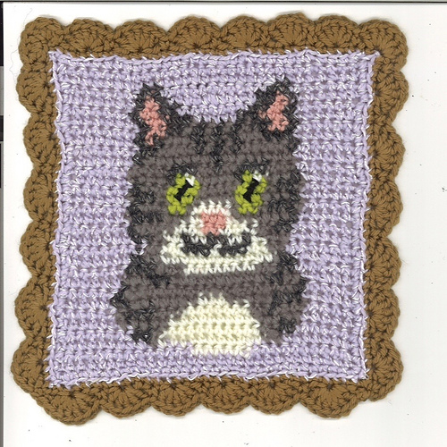Ravelry: Purrfect Portrait pattern by Aidan Wells