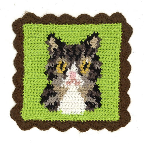 Ravelry: Purrfect Portrait pattern by Aidan Wells