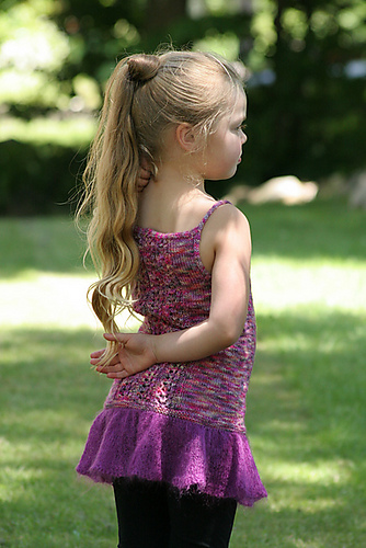 Ravelry: Ballerina top pattern by Yvonne B. Thorsen