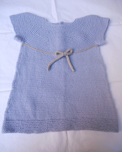 Ravelry: Tunica top down con fiocco pattern by Barbara Ajroldi