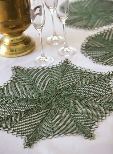 Ravelry: Evergreen Table Set pattern by Andrea Jurgrau