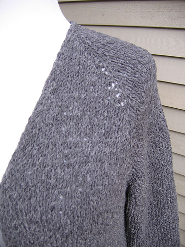 Ravelry: Unpattern Top Down Raglan Cardigan pattern by A. Karen Alfke