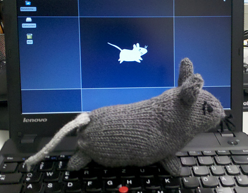 Ravelry: XFCE-Maus pattern by Birgit Hücking