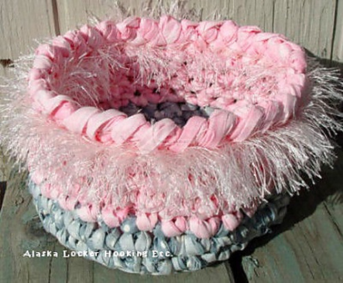 Ravelry: Crochet Rag Bags & Baskets pattern by Donna Jacobson