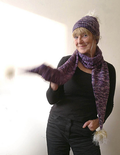 Ravelry: prpl rain (scarf) pattern by alfa knits