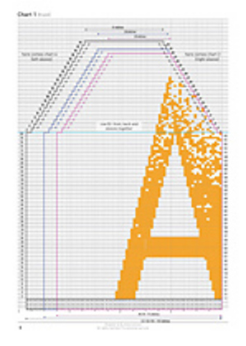 Ravelry: the big A pattern by alfa knits