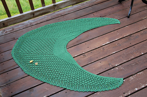 Ravelry: New Leaves Shawl pattern by alaskagirlknits!