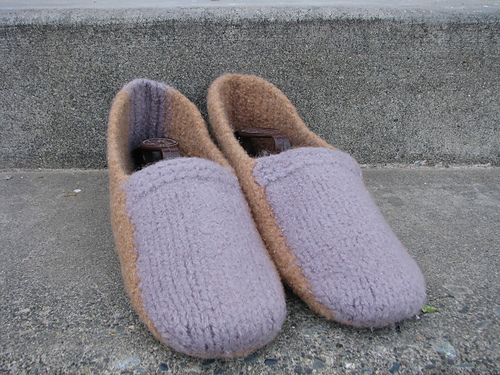 Ravelry: Shlippers - Felted Slippers, super EASY pattern! pattern by ...