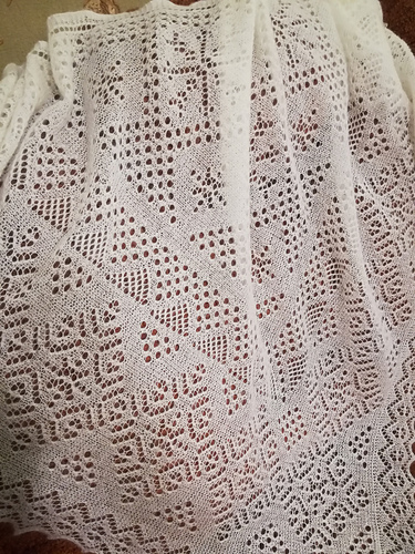 Ravelry: White Snow triangle pattern by Svetlаnа Loginovа