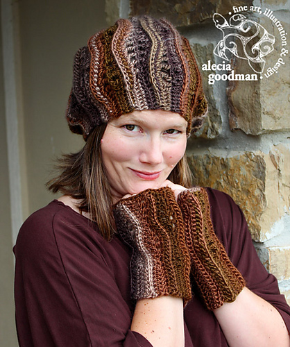 Ravelry: Chelsea Waves Fingerless Gloves pattern by Sweet Potato ...