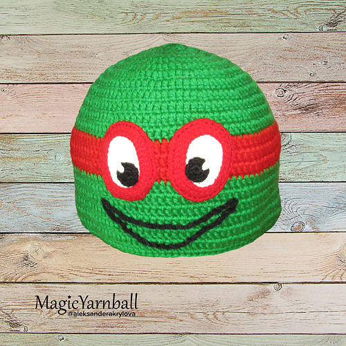 Ravelry: Hat «Turtle» pattern by Aleksandera Krylova