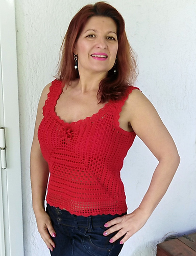 Ravelry: Summer Top "Apple" pattern by ALEX CROCHET