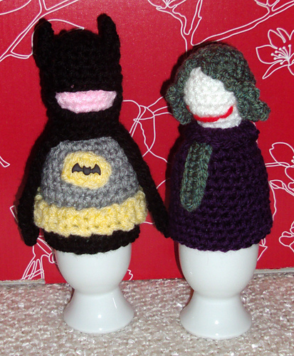 Ravelry: Batman Egg Cosy pattern by Ellie Skene