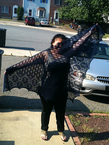 Ravelry: Wings Shawl pattern by Laura Helton