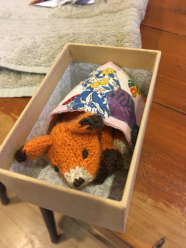 Ravelry: Fox in a Box pattern by Charlotte Marjoribanks