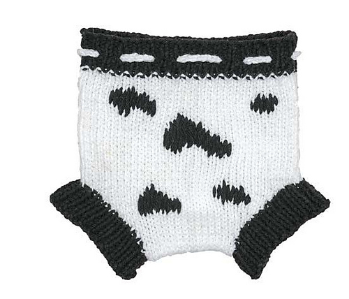 Ravelry: Cow Diaper Cover Set pattern by Lee Ann Garrett