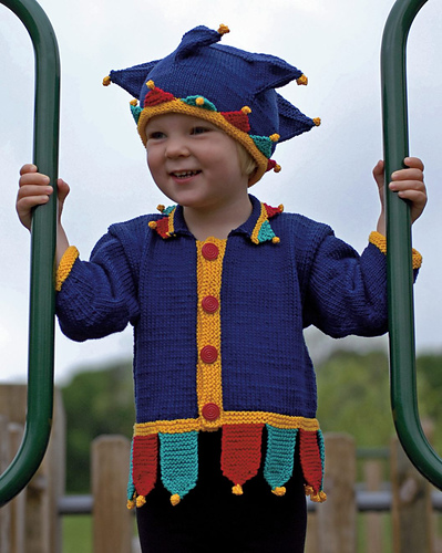 Ravelry: Jester Sweater and Hat pattern by Alison Stewart-Guinee