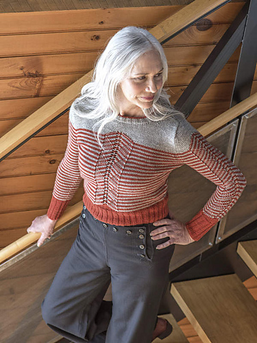 Ravelry: Retro Pullover pattern by Norah Gaughan