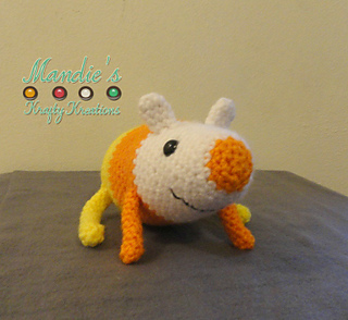 Ravelry: Candy Corn Rat aka Science pattern by Amanda Lawson