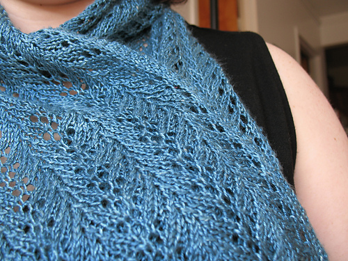 Ravelry: Strangling Vine Lace Scarf pattern by Nicole Hindes