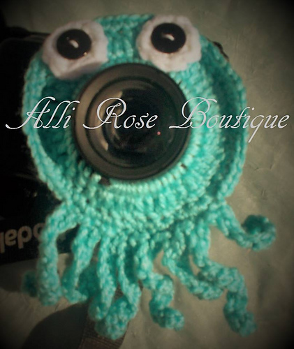 Ravelry: Octopus Camera Lens Buddy pattern by Allison Booker