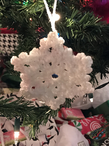 Ravelry: Snowflake Ornament pattern by Katherine Eng