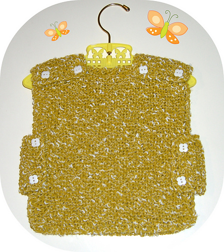 Ravelry: Girl's Sparkly Wrap & Tabard Top pattern by Pat Watson